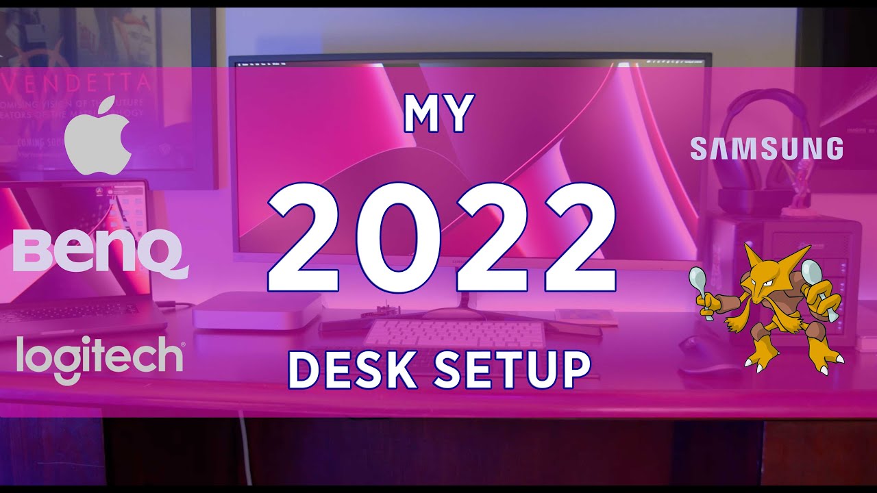 My 2022 Office Setup - Video Producer Extraordinaire - YouTube