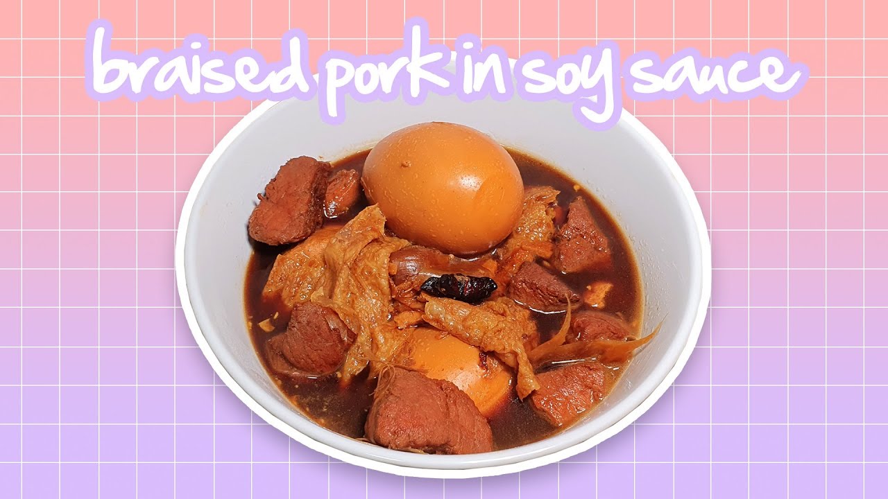 How To Make Braised Pork in Soy Sauce 🐖 - YouTube
