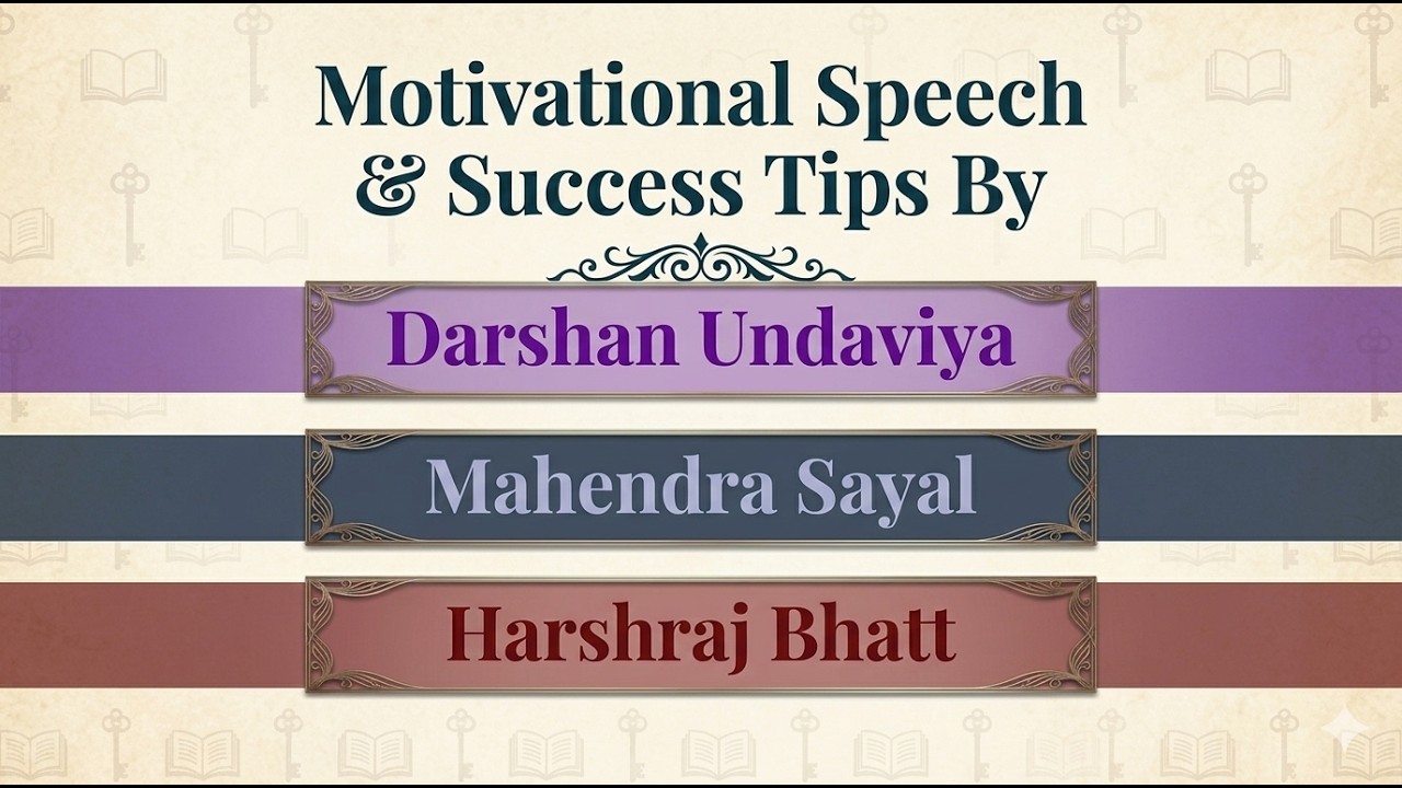 Motivational speech by our Ex. Students.... - YouTube
