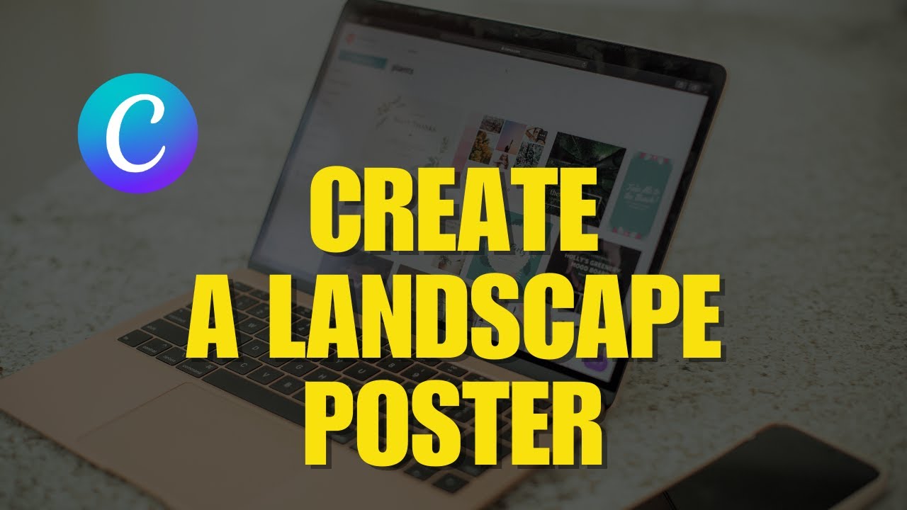 How to Create a Landscape Poster in Canva? NEW UPDATE JULY 2023 | Quick ...