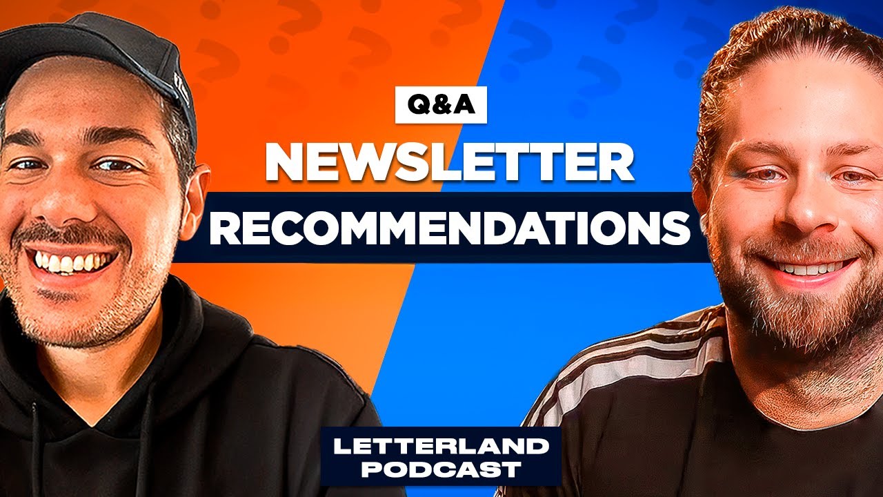 Is This The Most Underrated Way To Grow Your Newsletter? Q&A - YouTube