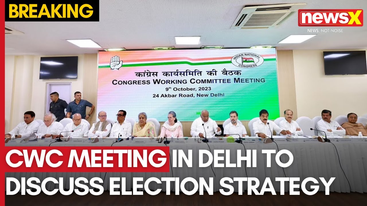 Congress Working Committee to Meet On November 29 | Meeting To Be ...