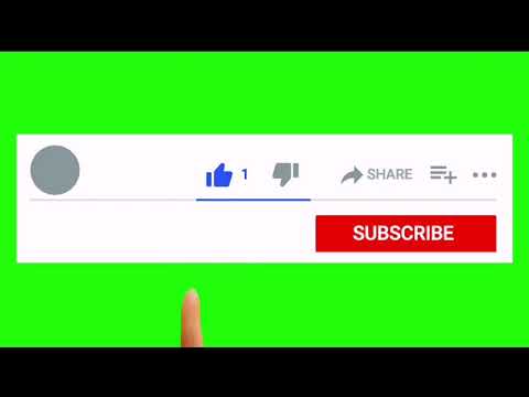 Bedava Yotube Abone ol Butonu Grenn Screen yeşil ekran (2021) Intro animation