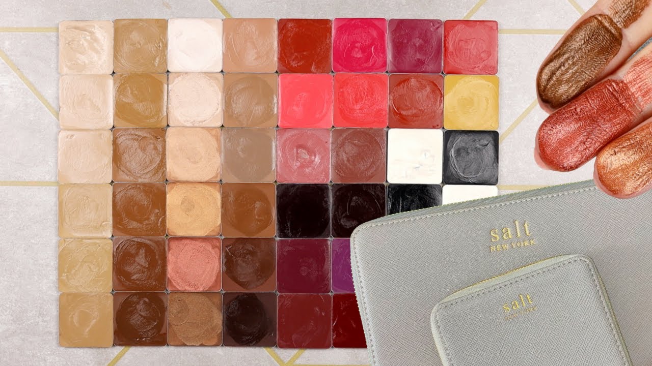 I SWATCHED EVERY SINGLE SALT NEW YORK SNEAKY BALM & CRÈME TINT PRO UP ...