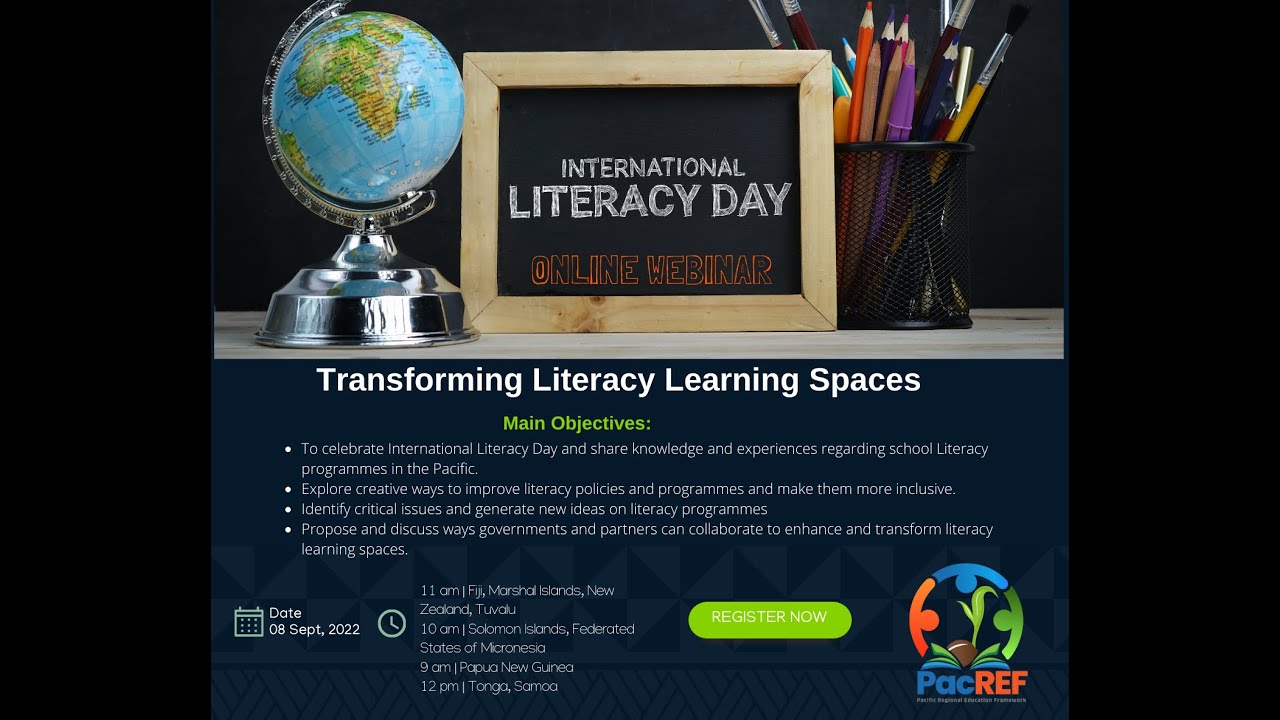 International Literacy Day Webinar - YouTube