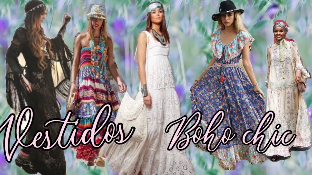 📌 Boho Chic fashion with long dresses|Moda Boho Chic|MundoModaenRevista ...
