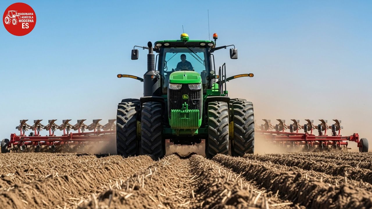 TOP 9 Tractores Gigantes Maquinaria Agrícola Moderna Trabajando en los ...