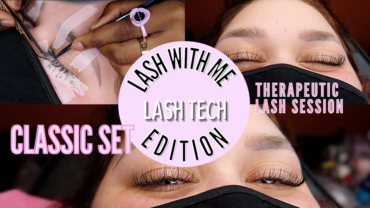 Classic Lash Extensions Lash With Me-Therapeutic - YouTube