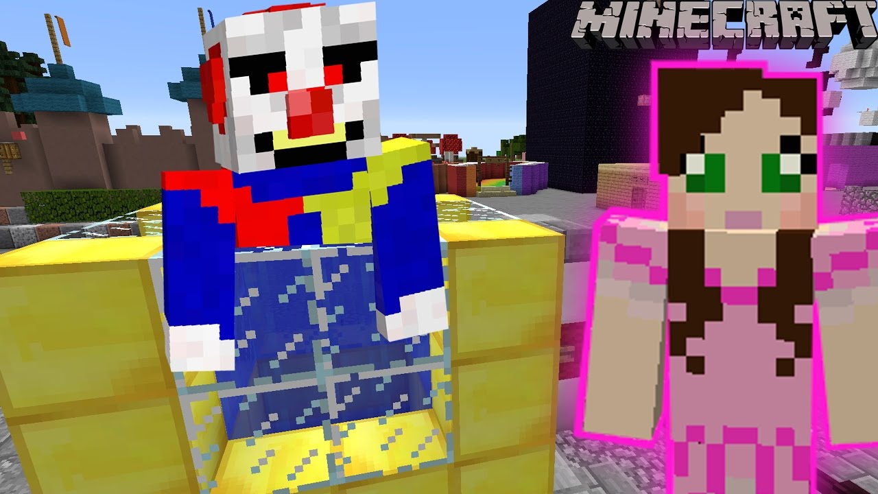 Minecraft: DUNK THE CLOWN GAME - PAT PARADISE [4] - YouTube