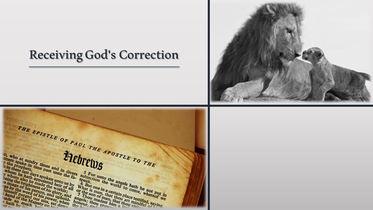 Receiving God's Correction - YouTube