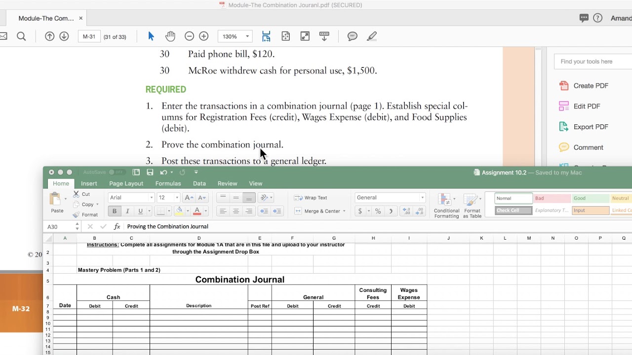Week 10 Mastery Problem - YouTube