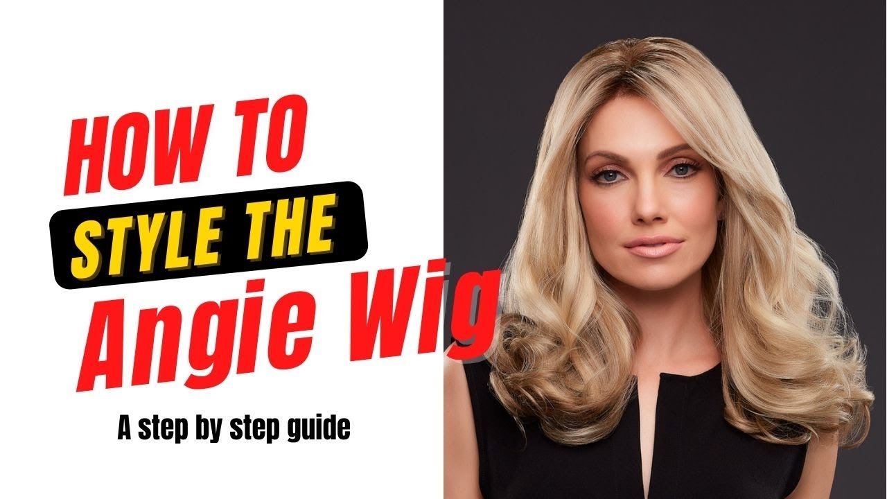 How to style the lace front Angie wig by Jon Renau - Step by step guide ...