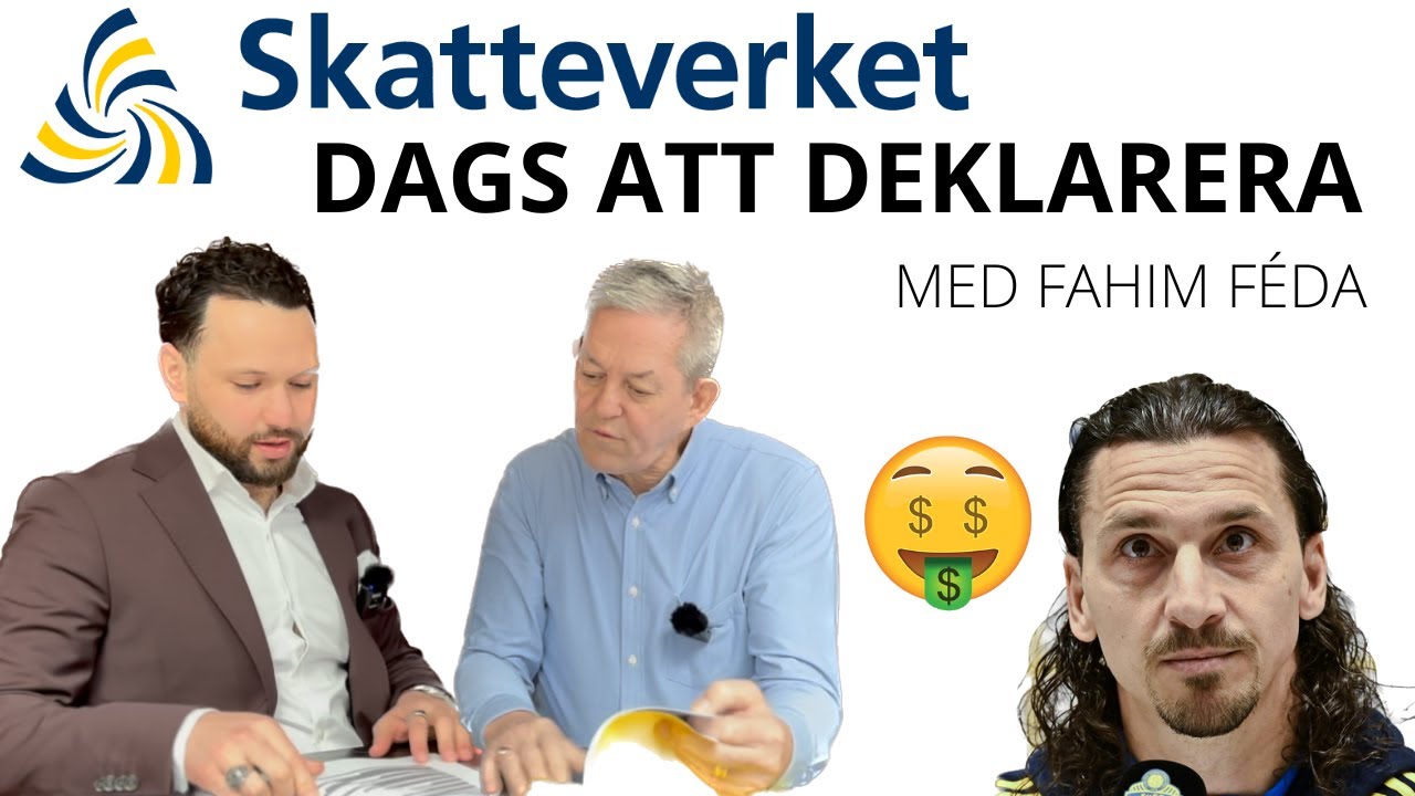 Deklarera med Fahim Féda. Intervju med Skatteverket - YouTube