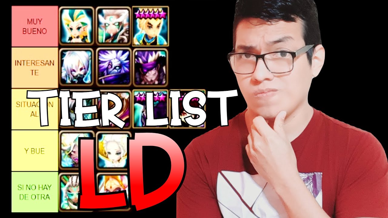 TIER LIST DE LOS LD NAT5 PARA UN NOVATO #summonerswar 2023 - YouTube