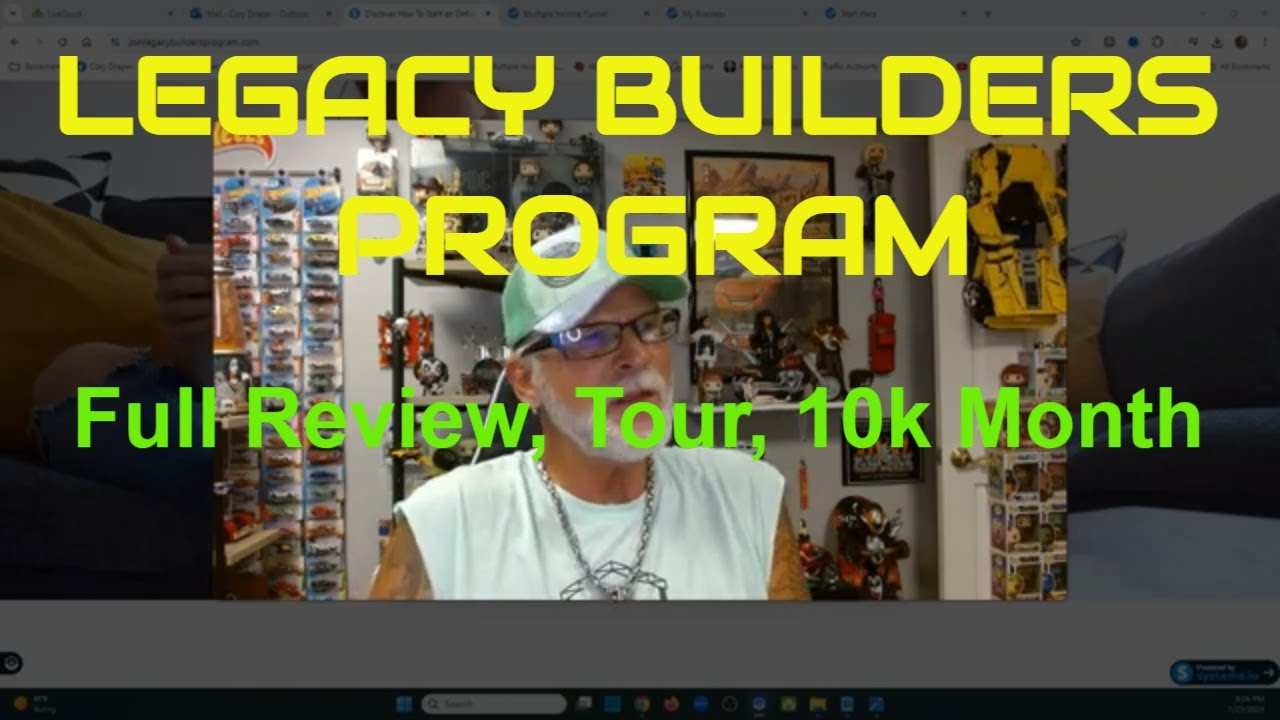 LEGACY BUILDERS PROGRAM: Review, Full Tour, Earns $900 Daily! - YouTube
