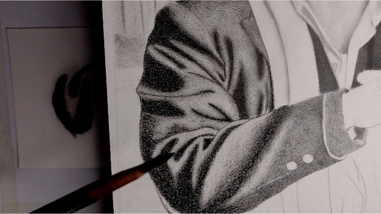How to Draw Clothes with Pencil - YouTube
