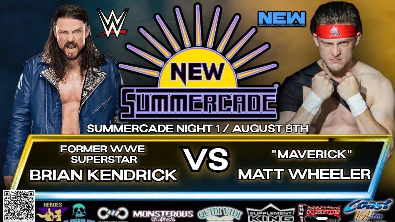 "Maverick" Matt Wheeler vs Brian Kendrick | Summercade 2025 | Night 1 ...