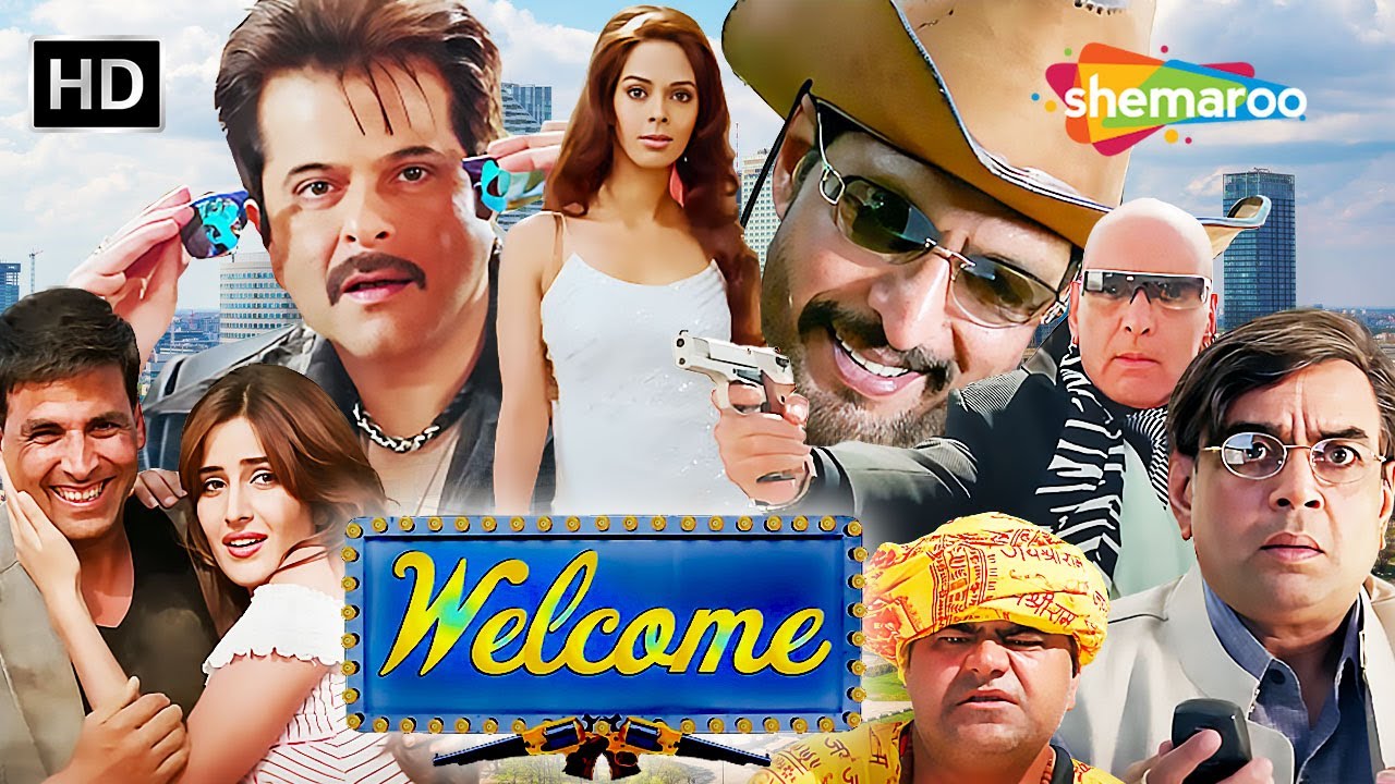 Welcome (2007) Movie - Best Comedy Scenes | साला जलता है मजनू | Nana ...