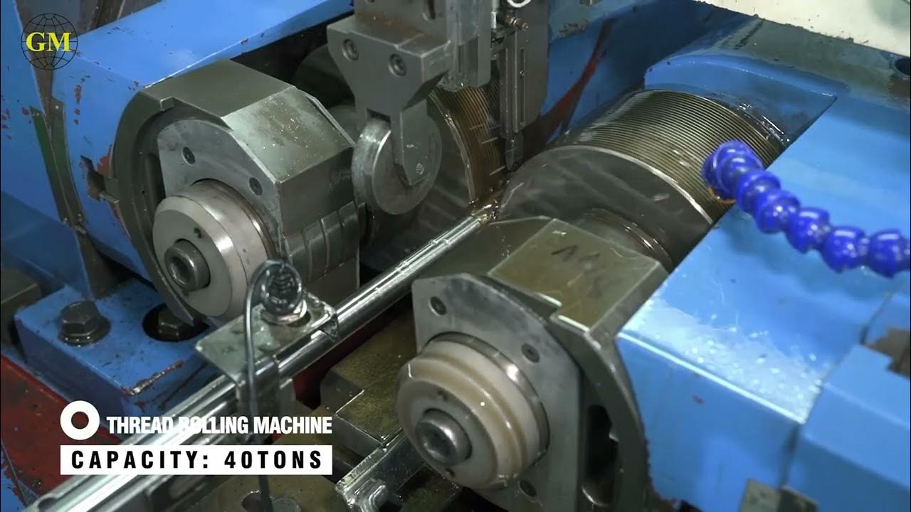 DIL 2DIES - B7전조자동라인 Thread Rolling Machine, 전조기, 동일정기 - YouTube