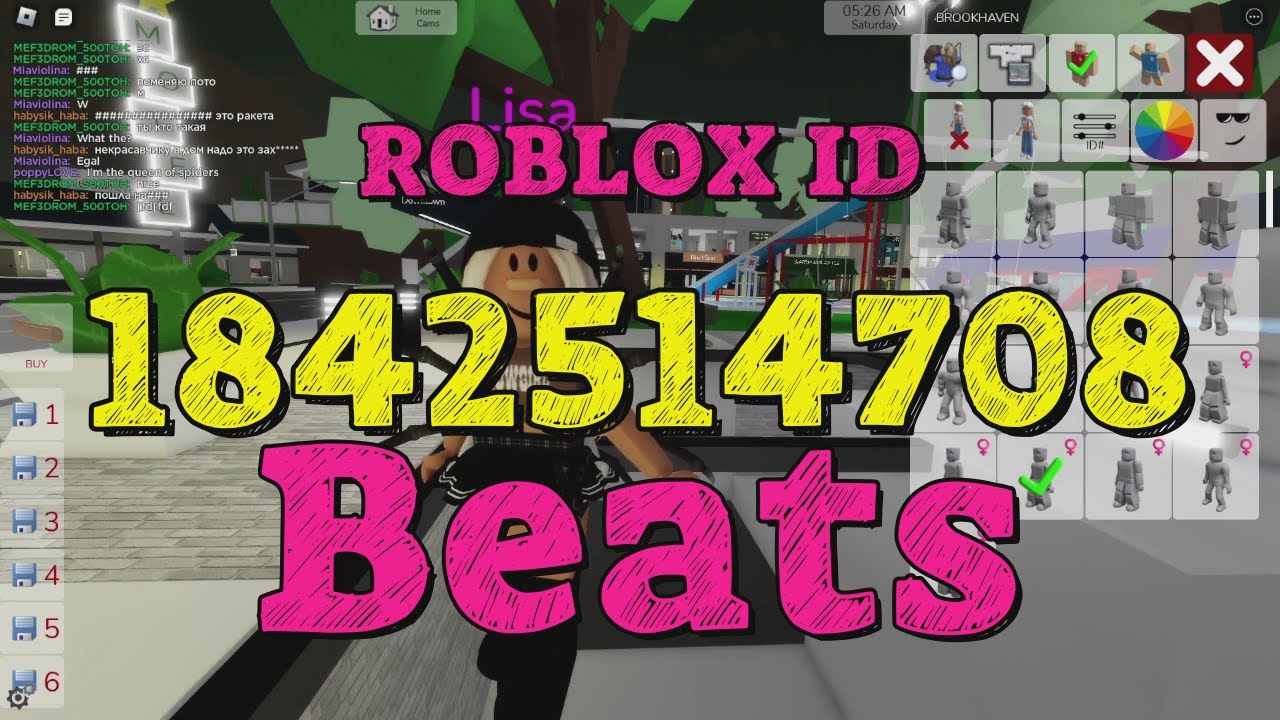 BEATS Roblox Song Codes - YouTube