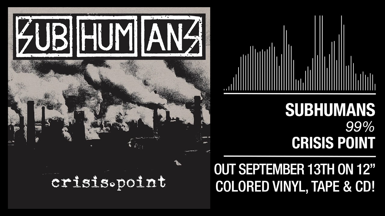 Subhumans Tour 2022 Poster