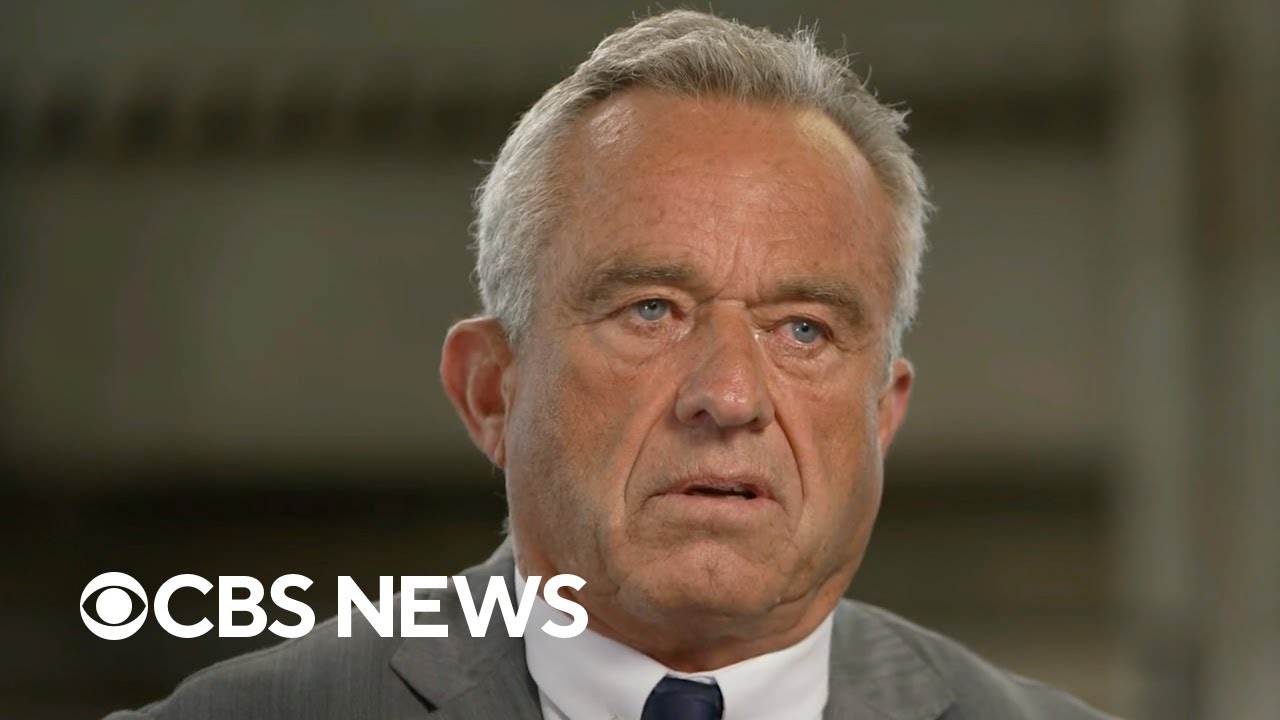 RFK Jr. on his independent presidential run, Biden and Trump - YouTube