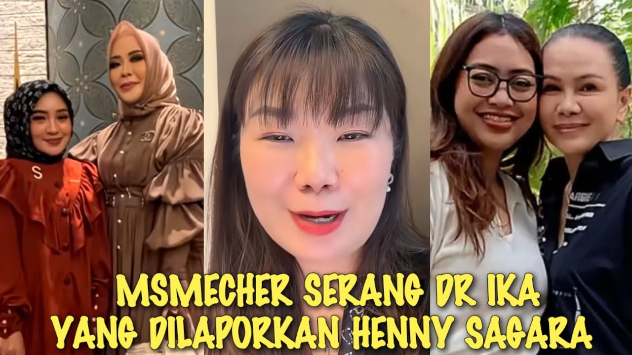 GEGER√√ SETELAH SERANG NIKITA MIRZANI & DOKTIF MSMECHER SERANG DR IKA ...