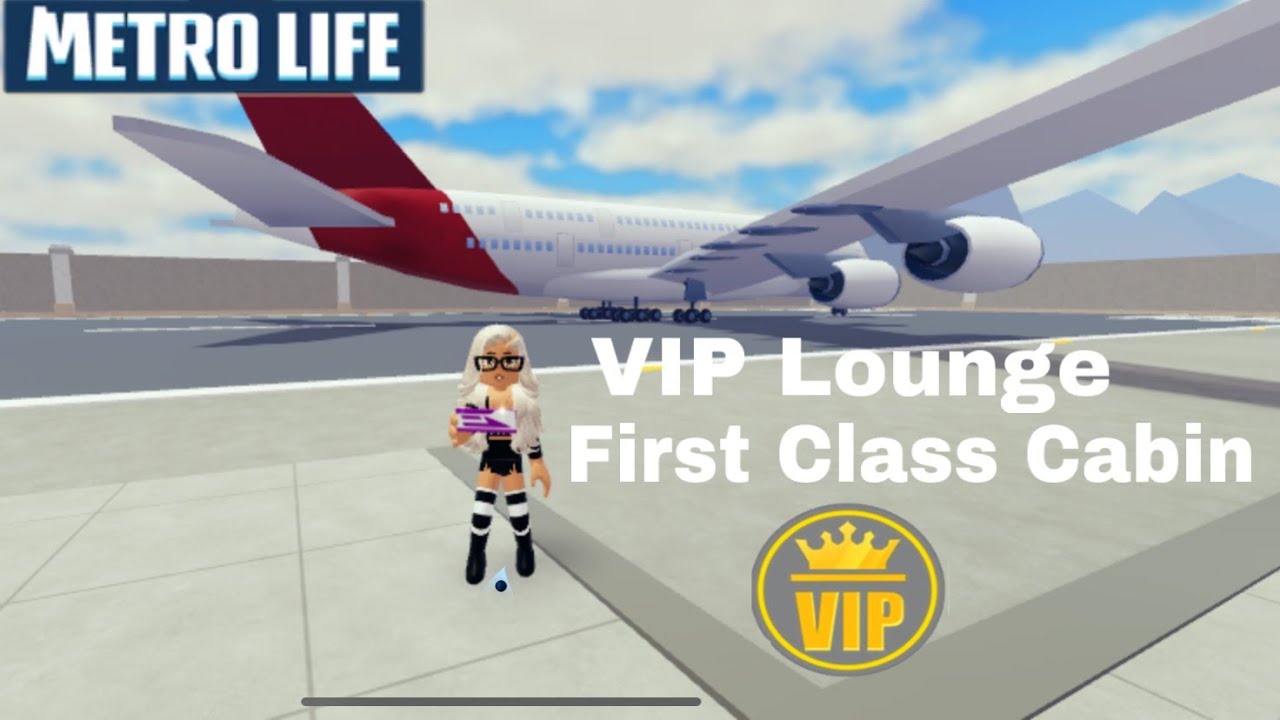 Metro Life City VIP entry into Aircraft and VIP lounge 👑 - YouTube