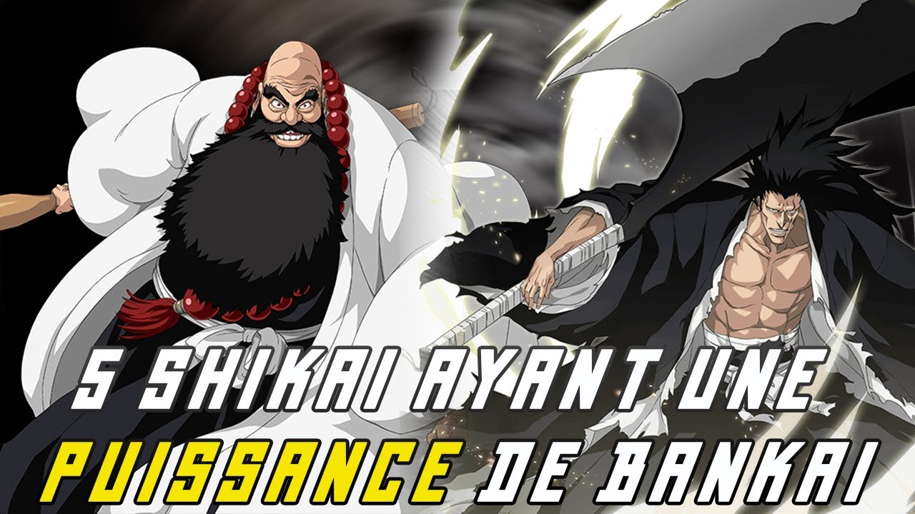 Les Shikai ayant la PUISSANCE d'un BANKAI dans Bleach - YouTube