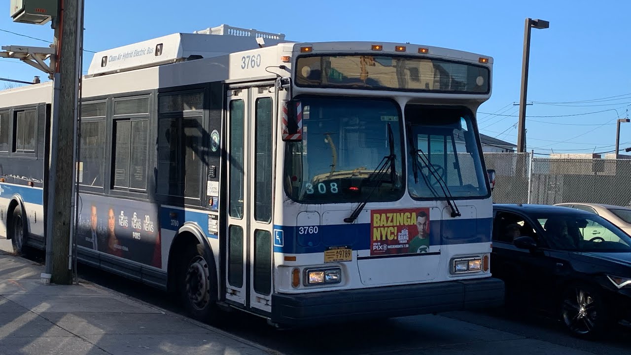 MTA Bus Company | 2007 Orion Vii OG Hybrid #3760 Audio Recording - YouTube