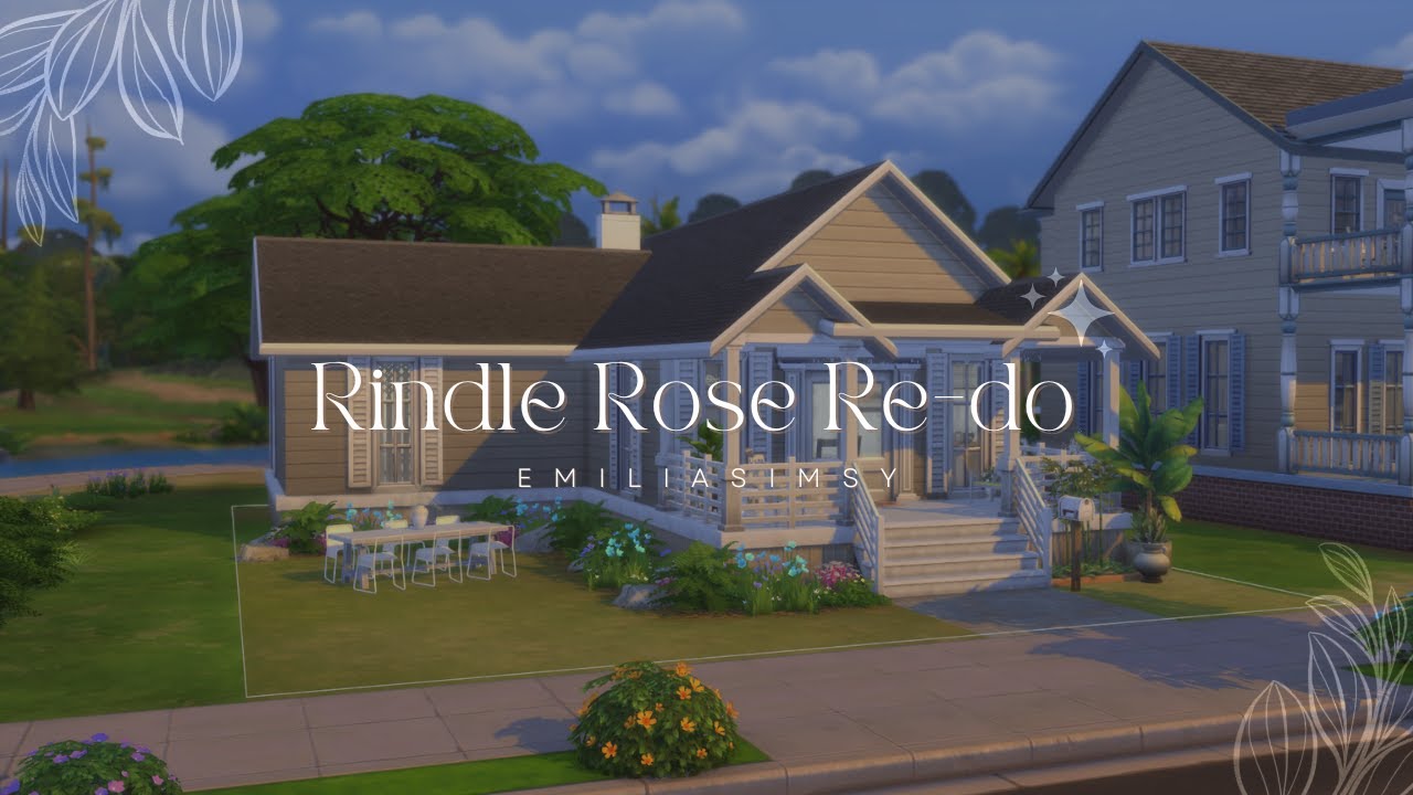 Speed Build- Rindle Rose Re-do! - YouTube