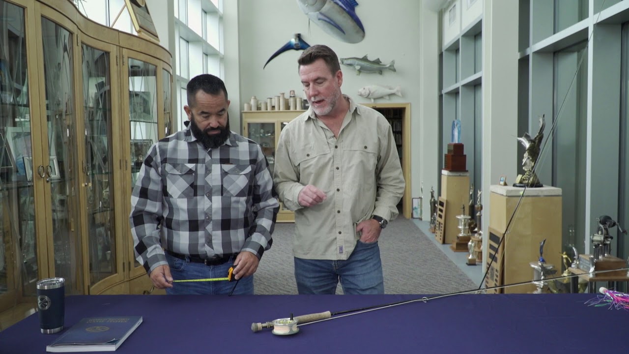 IGFA Rules - Fly Rod Butt Length - YouTube