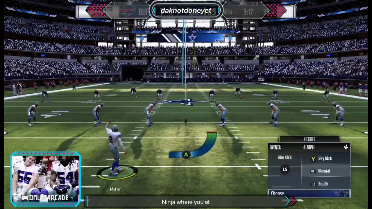 100$ dollar bet madden 19 daknotdoneyet vs Houston - YouTube