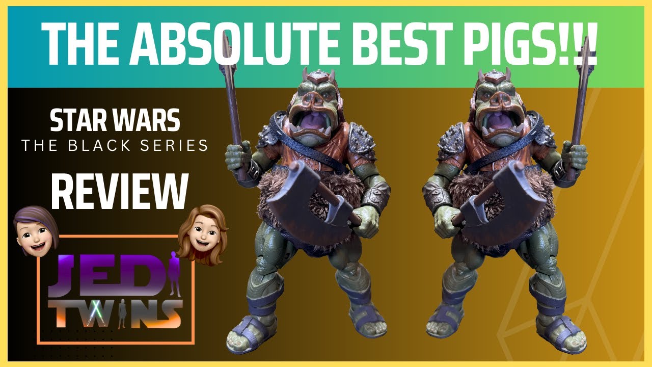 THE ABSOLUTE BEST PIGS | Gamorrean Guard 40th Anniversary ROTJ Star ...