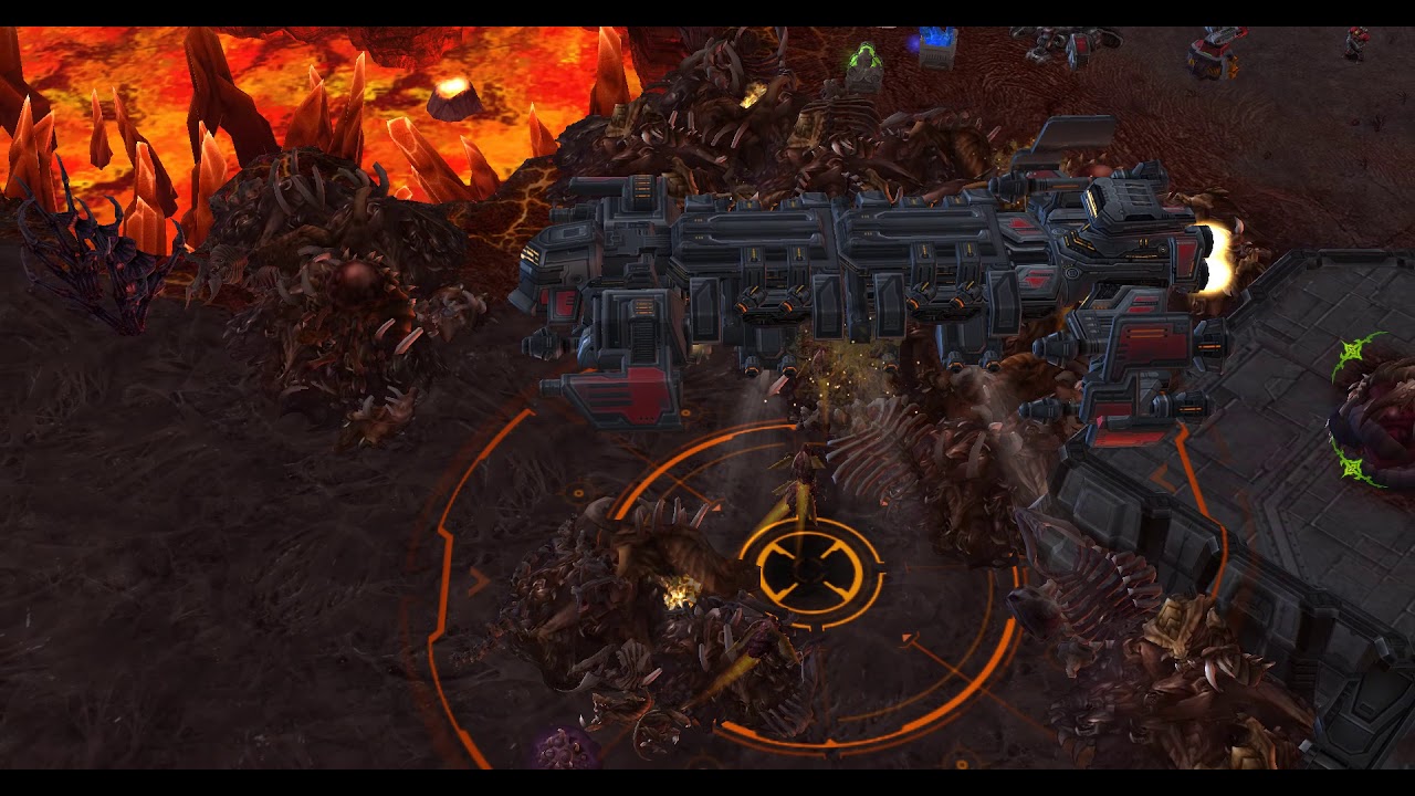 StarCraft 2: Heart of the Swarm 05. Fire in the Sky (Brutal Difficulty ...