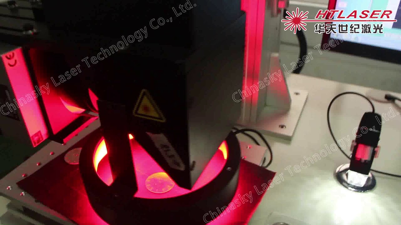 Nanosecond Galvo Welding with visual positioning - YouTube