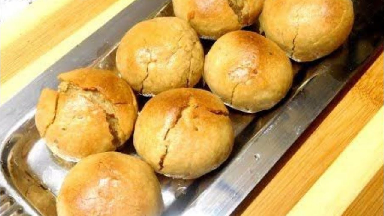 घर में सॉफ्ट,खिले खिले बाफ़ले बाटी बिना ओवन कुकर में बनाए| Bafla recipe ...