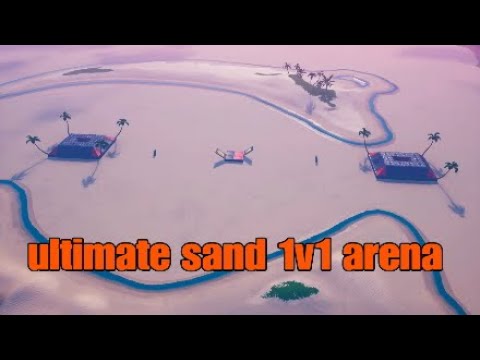 How to build The ultimate sand 1v1 arena (creative Fortnite) - YouTube