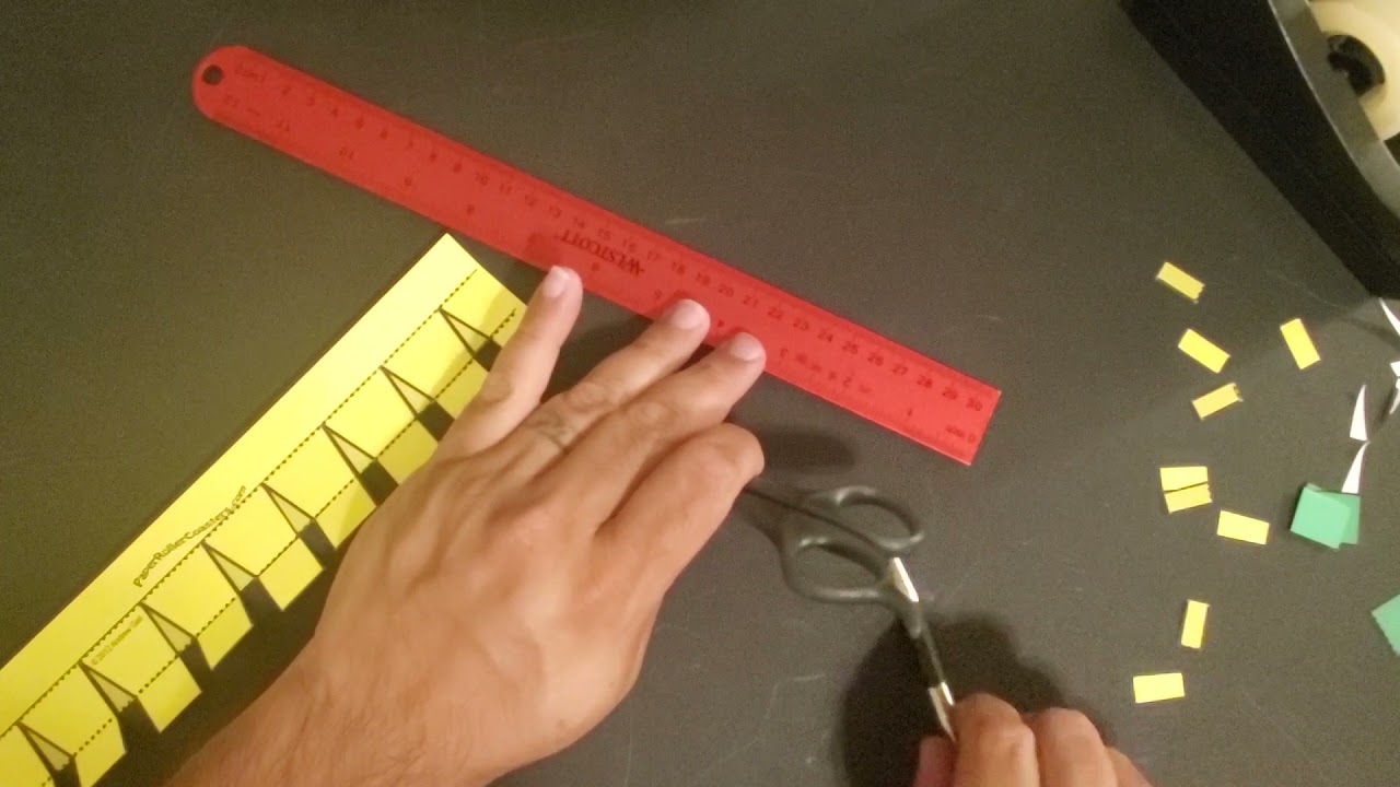 Paper Roller Coaster - Wide Curve - YouTube