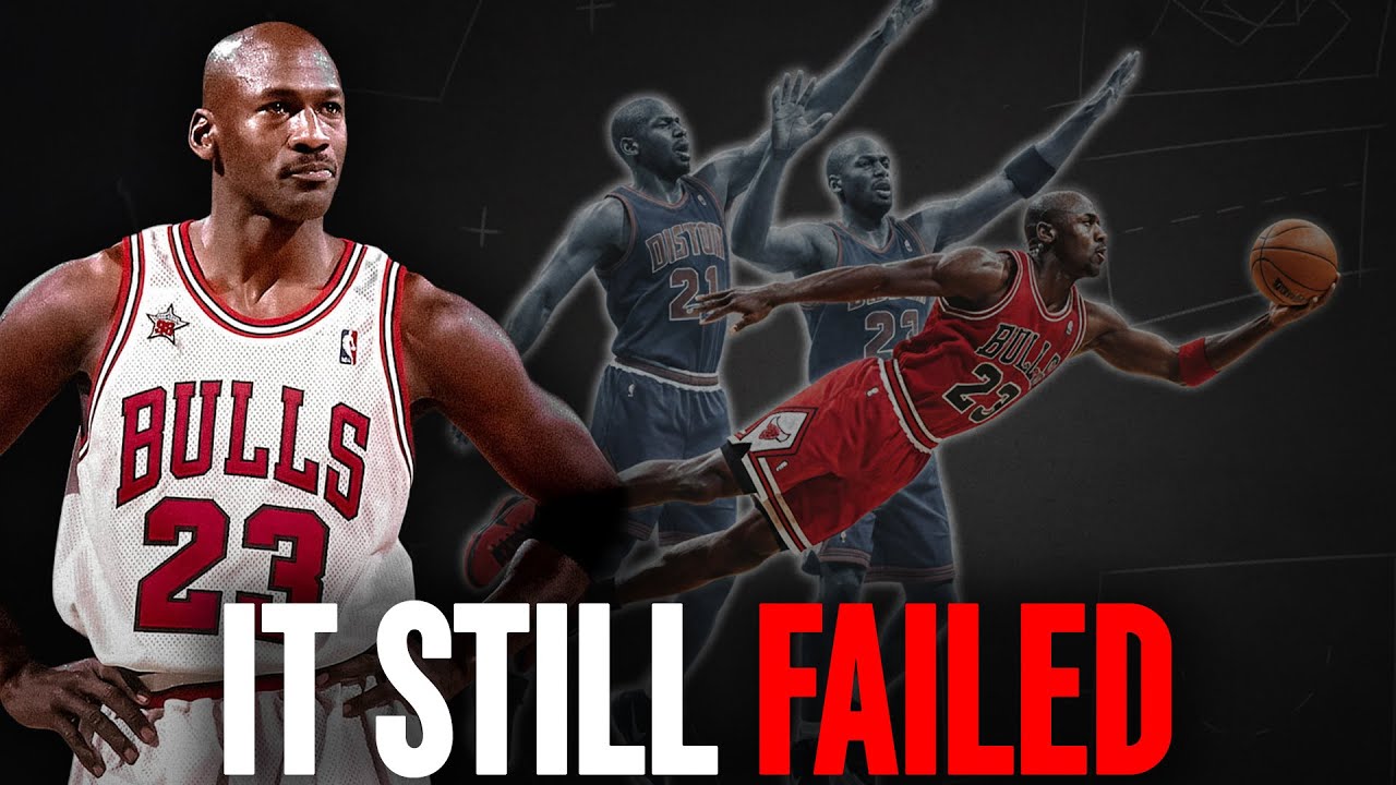 How Michael Jordan Broke the Jordan Rules Defense - YouTube