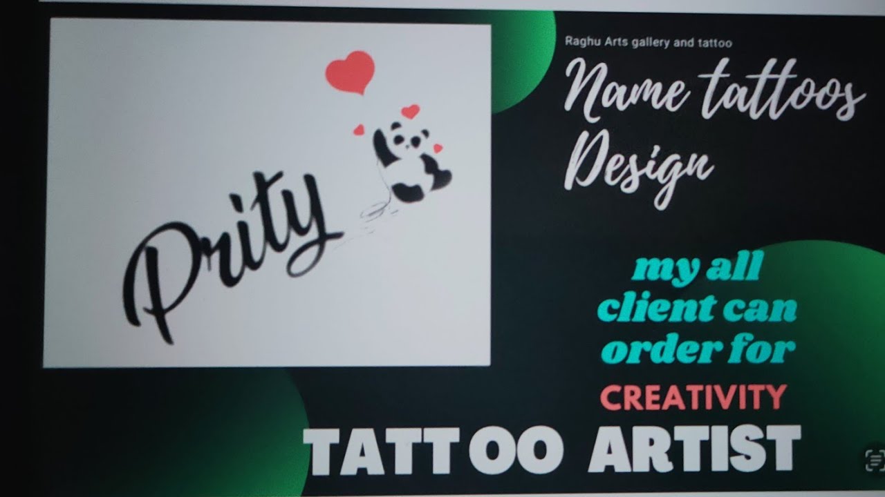 Prity name Design / designing for tattoo #art #design #style #for # ...