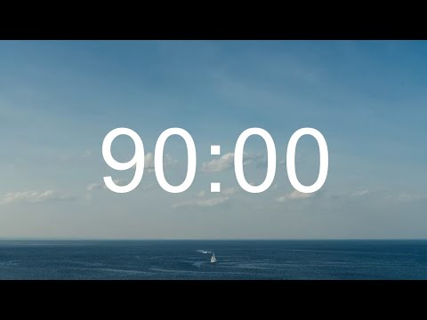 90 Minute Countdown Timer | Hour and a Half Countdown for Classroom and Studying - YouTube