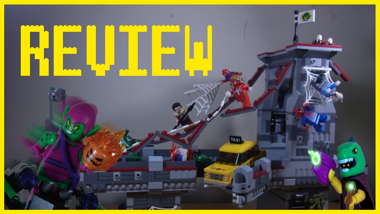 LEGO Spider-Man: Web Warriors Ultimate Bridge Battle Review! 76057 ...