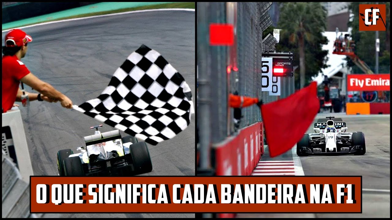 O que CADA BANDEIRA da FÓRMULA 1 significa - ENTENDA A F1 - YouTube