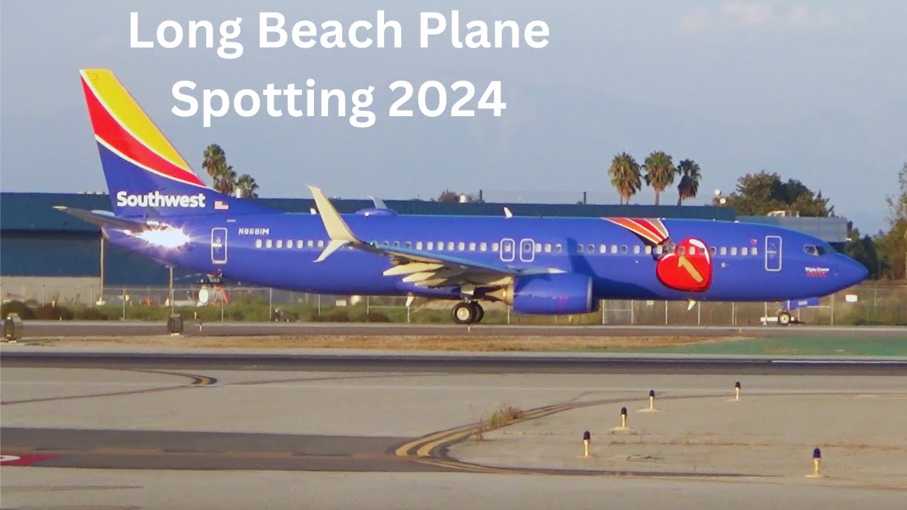Long Beach Airport (LGB) Plane Spotting | Southwest 737-800 & More ...