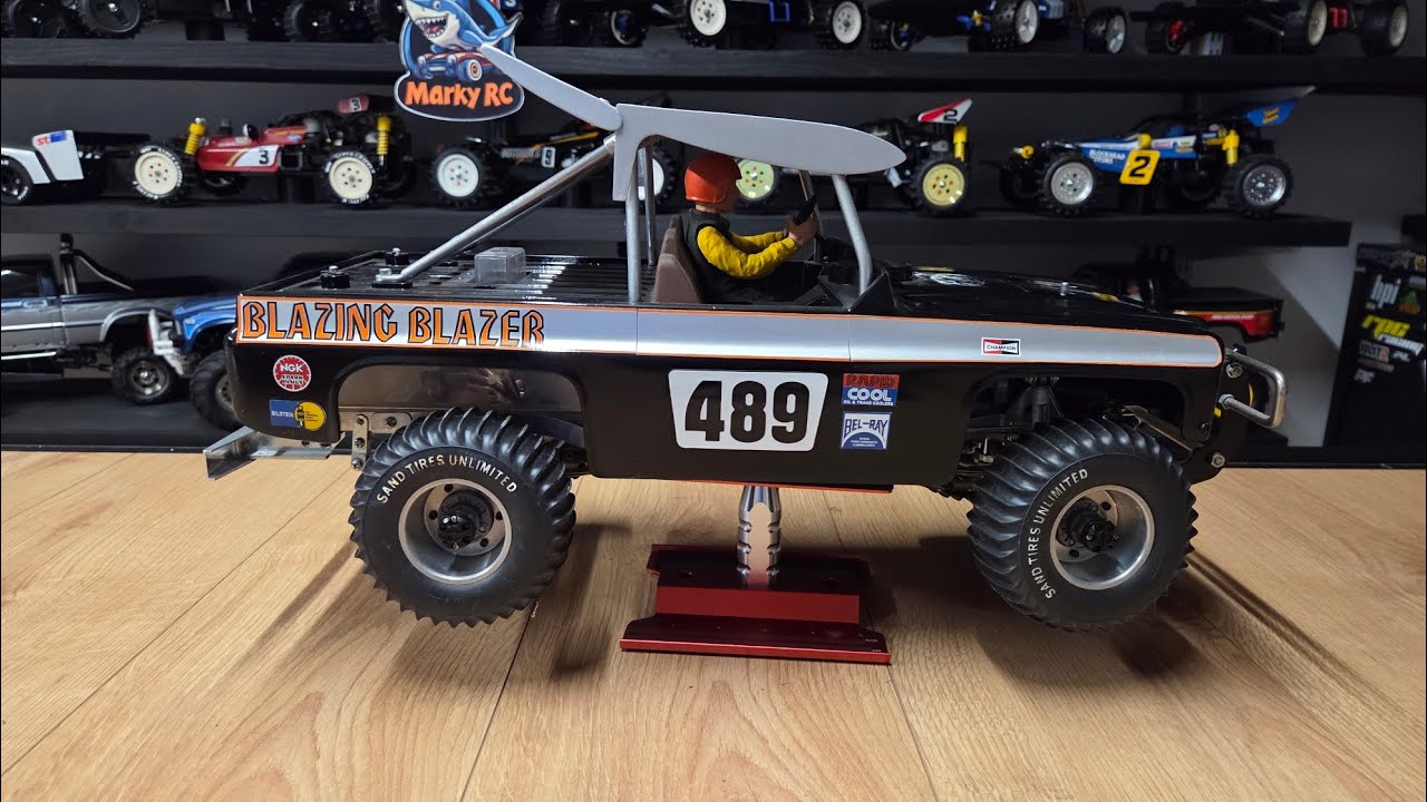 Epic Tamiya blazing blazer run through - YouTube