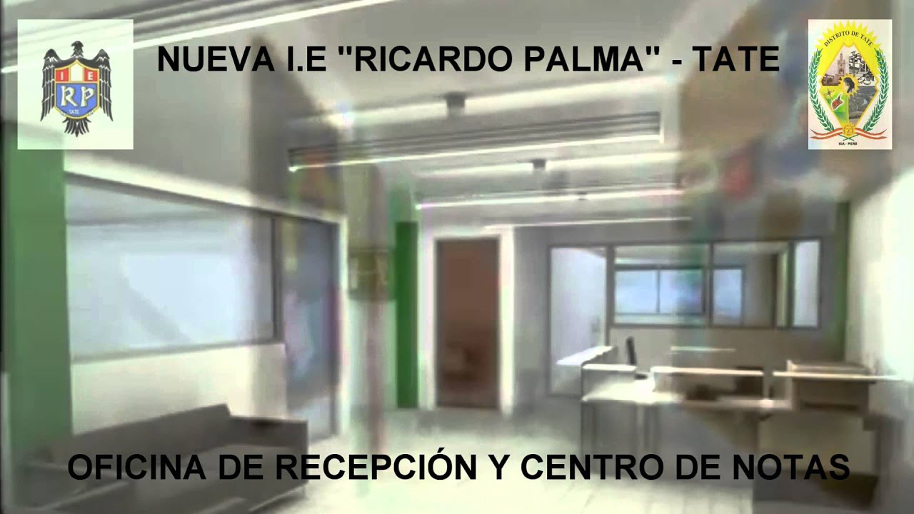 NUEVA INSTITUCION EDUCATIVA "RICARDO PALMA" DEL DISTRITO DE TATE - YouTube