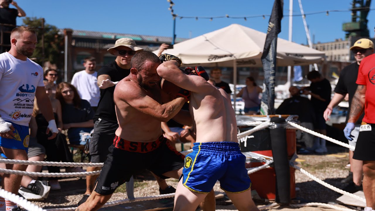 Ukrainian NINJA vs Real HIGHLANDER !!! K1 Rules Cool Street Fight ...