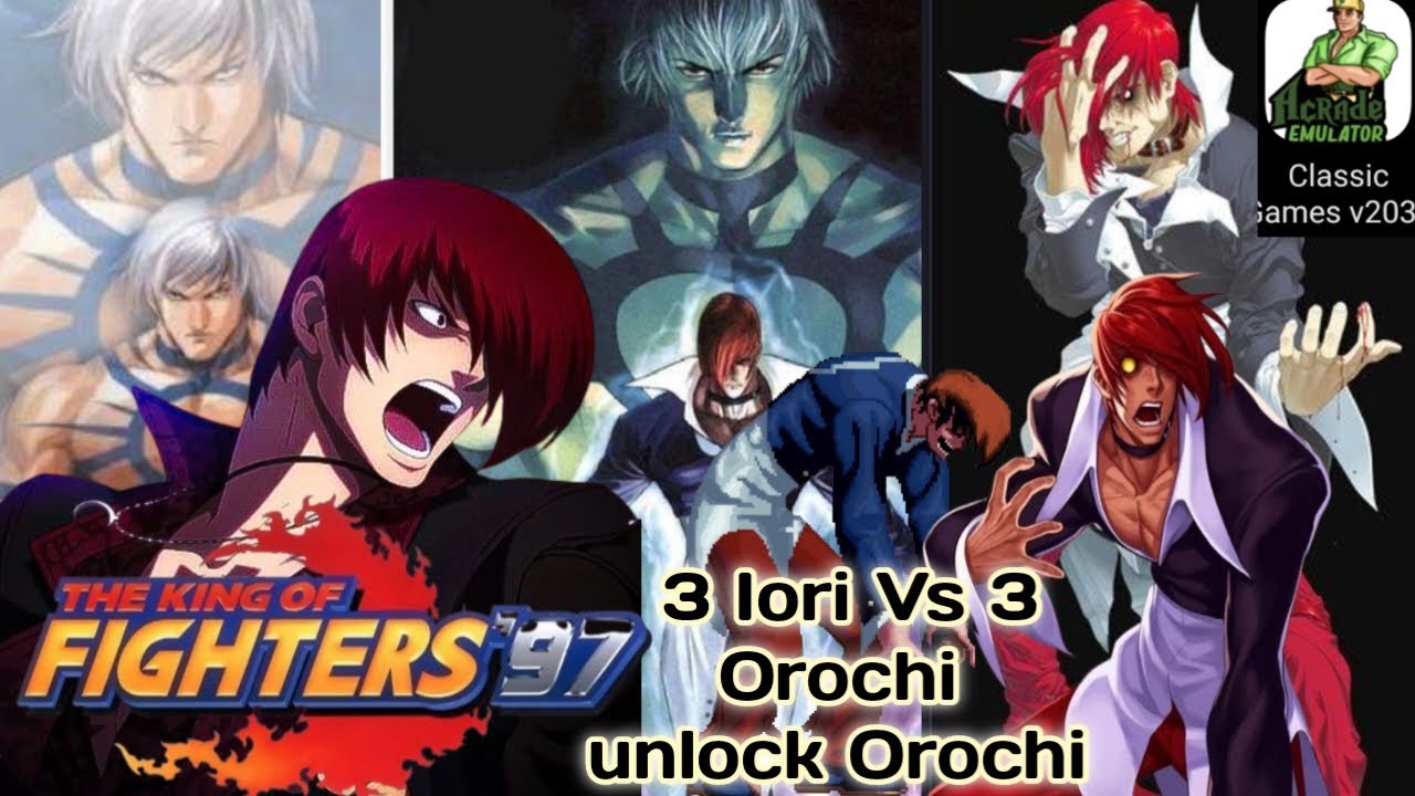 how to Orochi 😈 unlock 😳 Kof 97 💯#fightinggames #kof97How to unlock ...