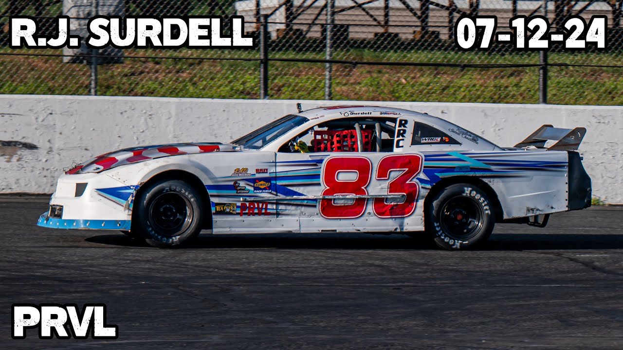 R.J. Surdell | #87 Limited Late Model (STAFFORD // 07-12-24) - YouTube